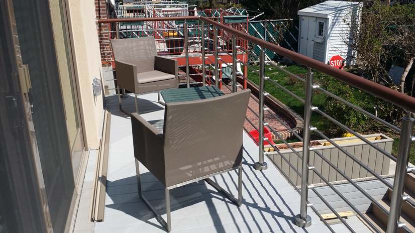 Balcony Railing Installation in Massachusetts | Euro Railing Company ...